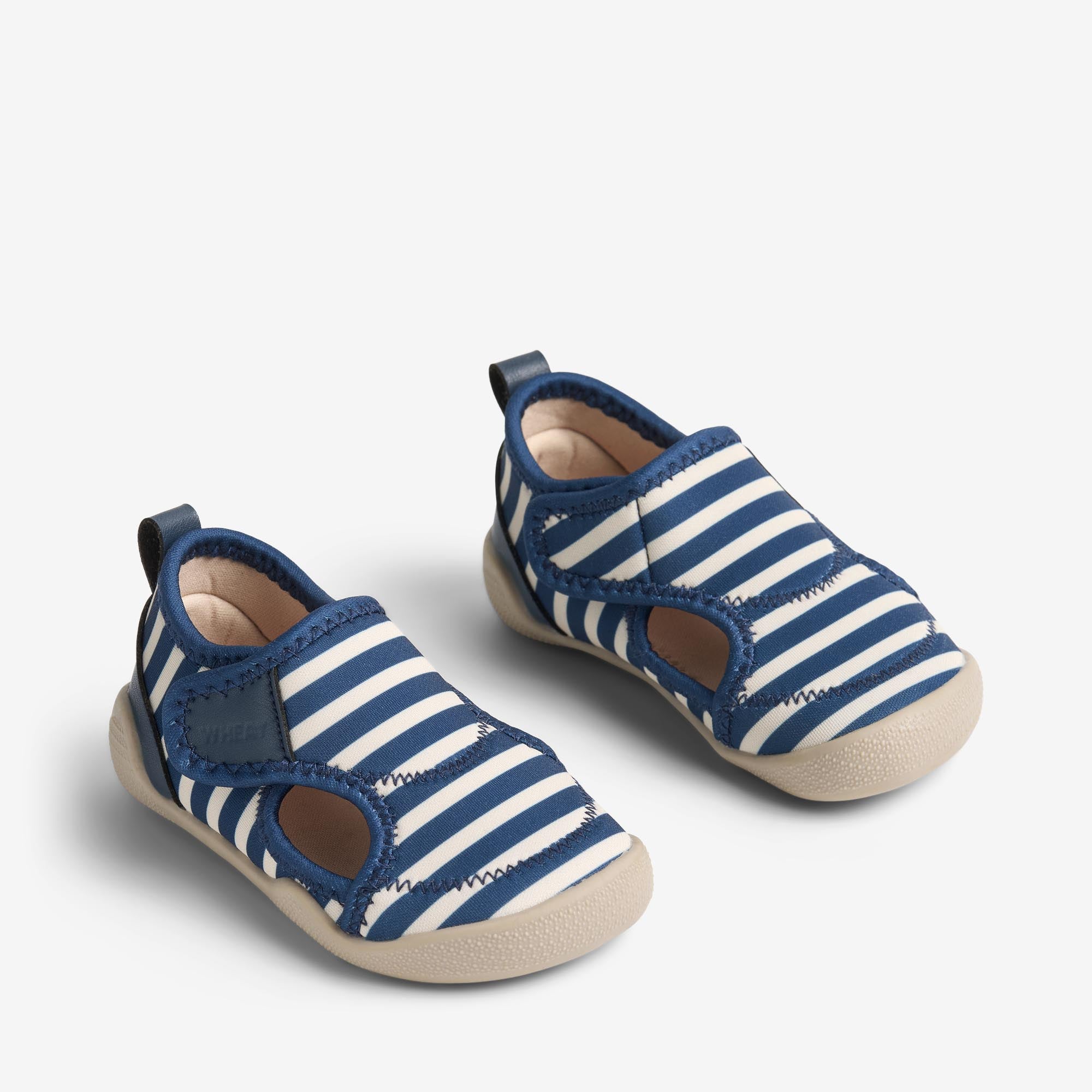 Beach Shoe Swirl - indigo stripe – Wheat.no
