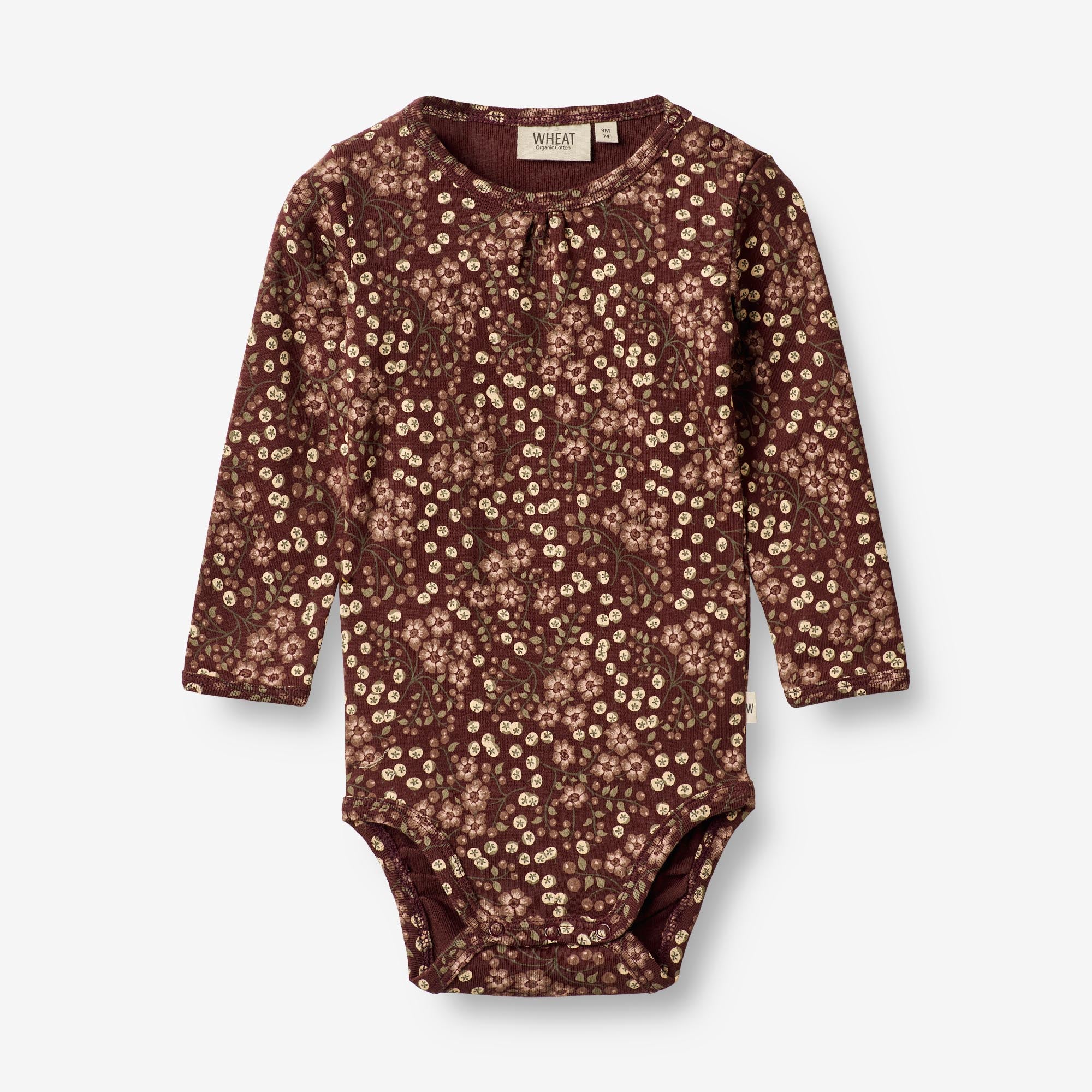 Body Liv i aubergine berries | Kjøp body til baby | Wheat – Wheat.no