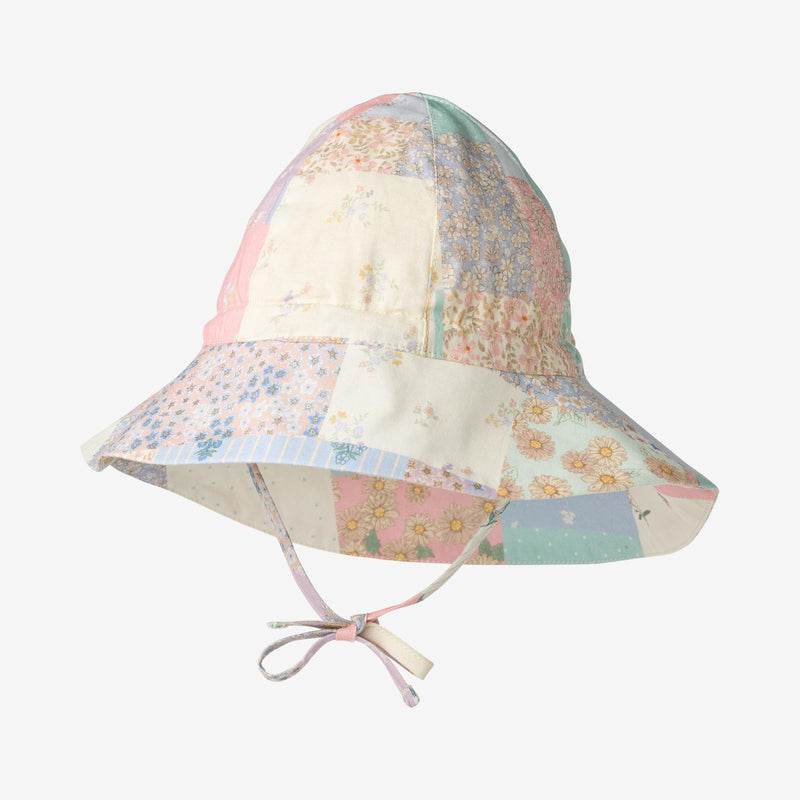 Sunhat Chloe - patchwork flowers – Wheat.no