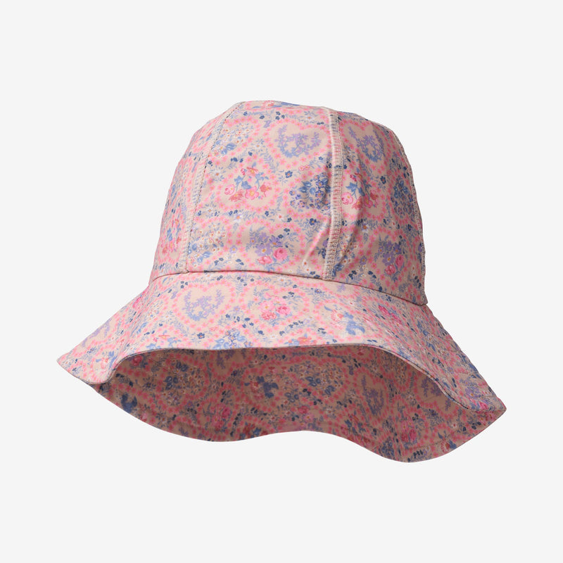 UV Solhatt Bora - pink heart flowers – Wheat.no